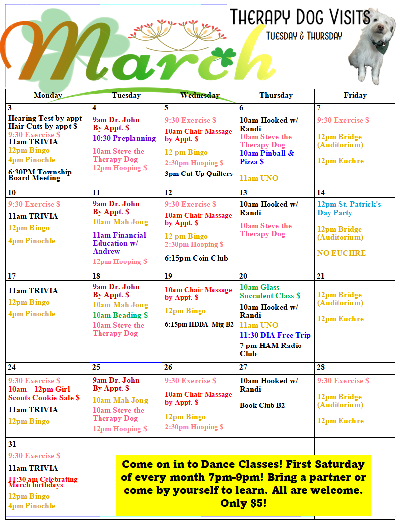 Events and Activities